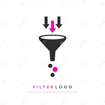 Filter logo stock vector. Illustration of fluid, filter - 174076460