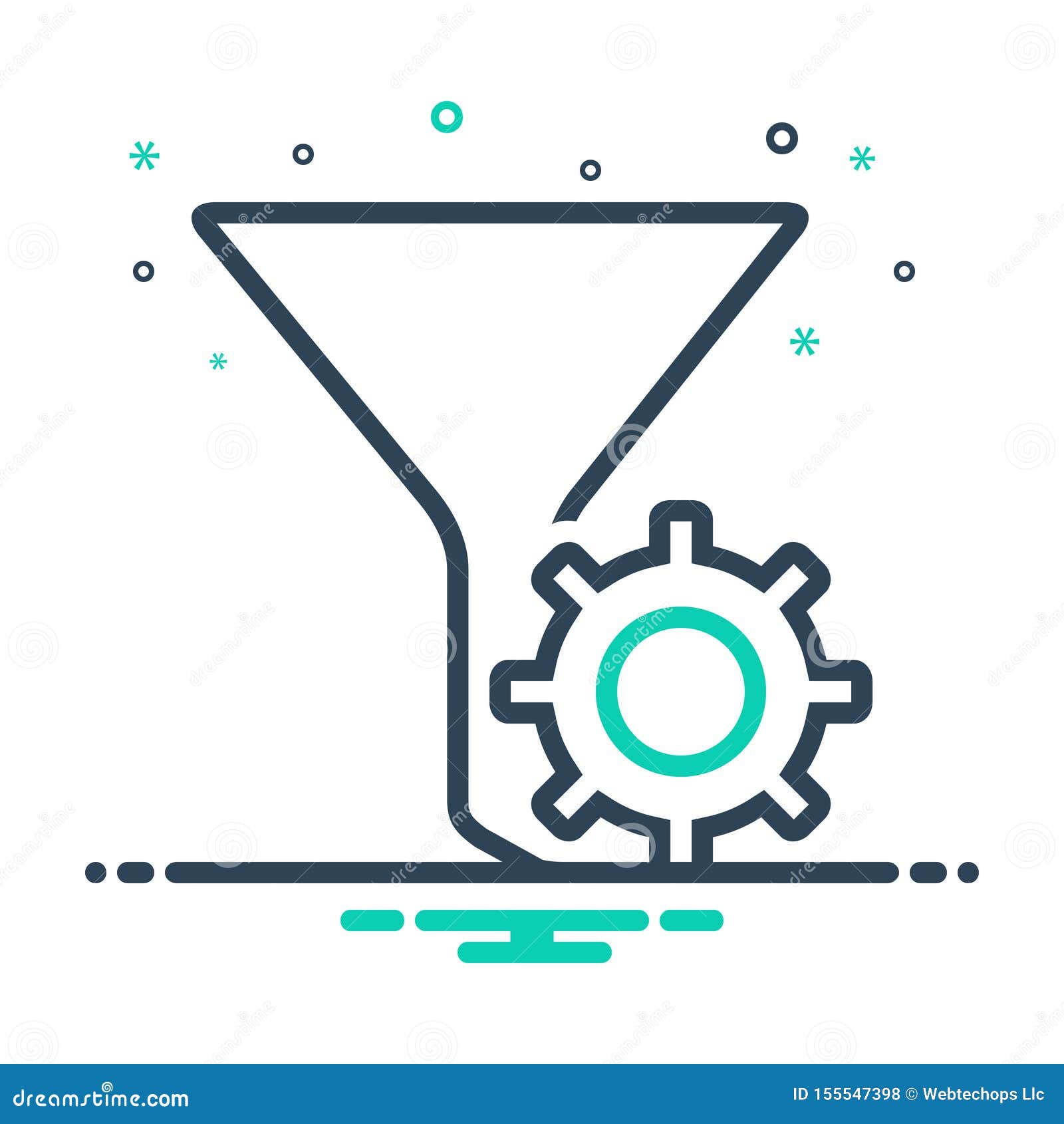 Settings Filter Mixer Icon Slider Pictogram Or Level Adjustment Ui ...