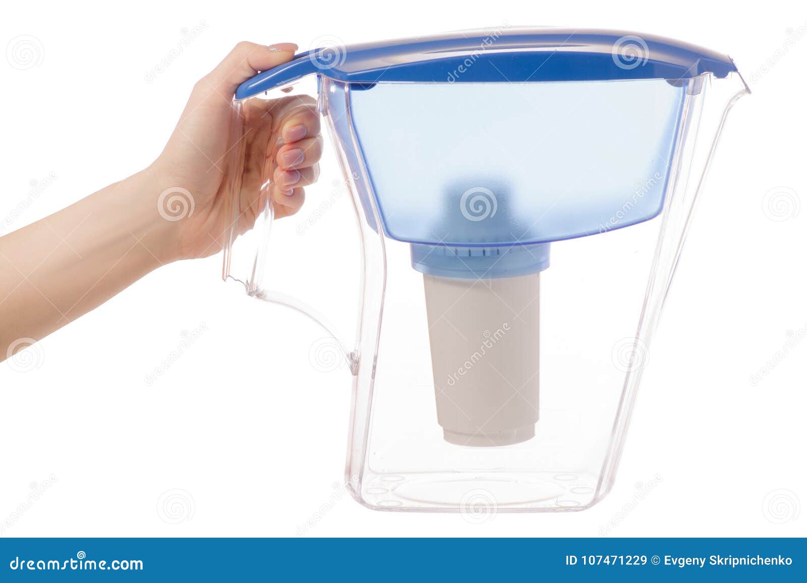 Filter for water in hands stock image. Image of glass - 107471229