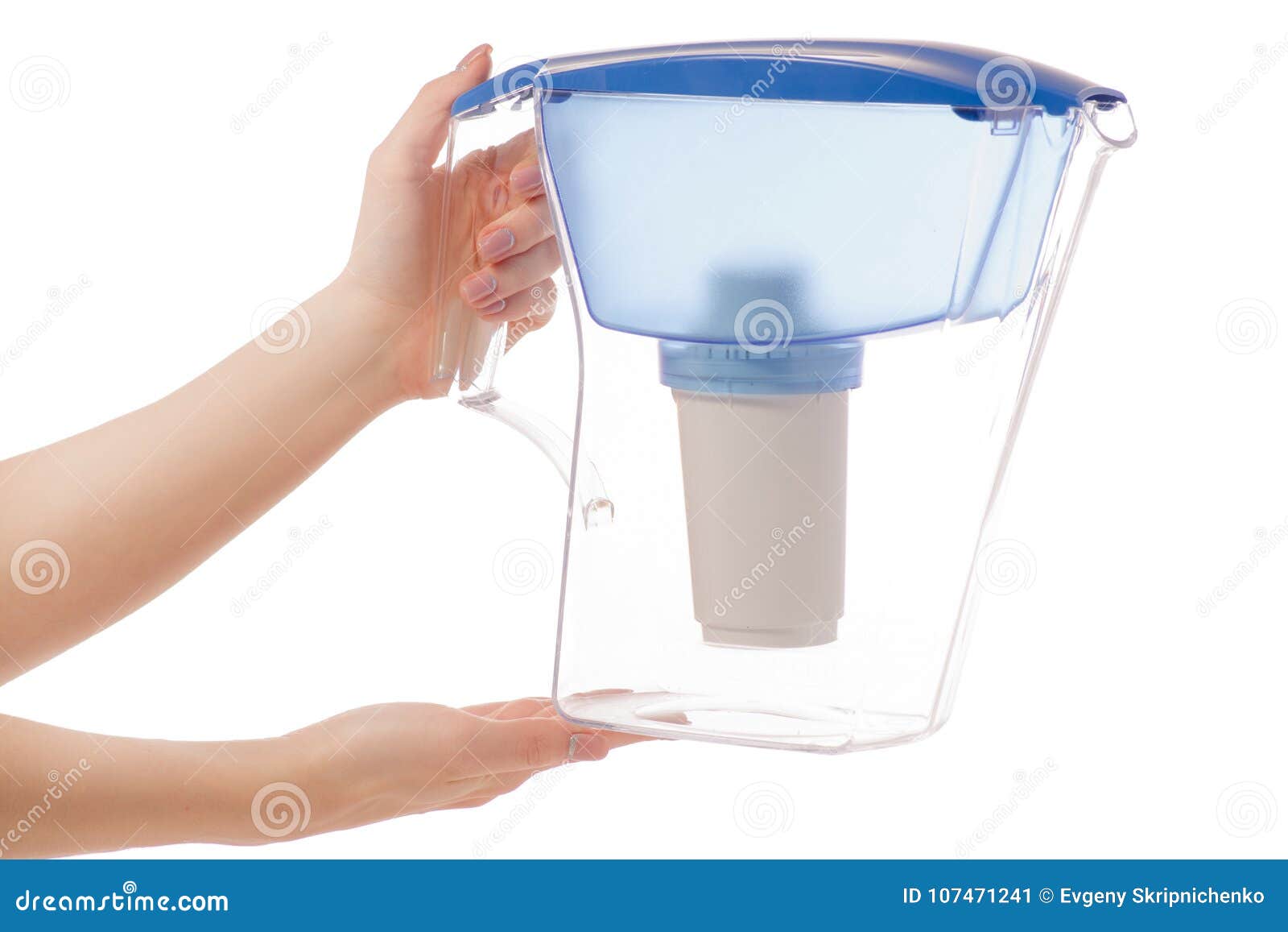 Filter for water in hands stock image. Image of fresh - 107471241
