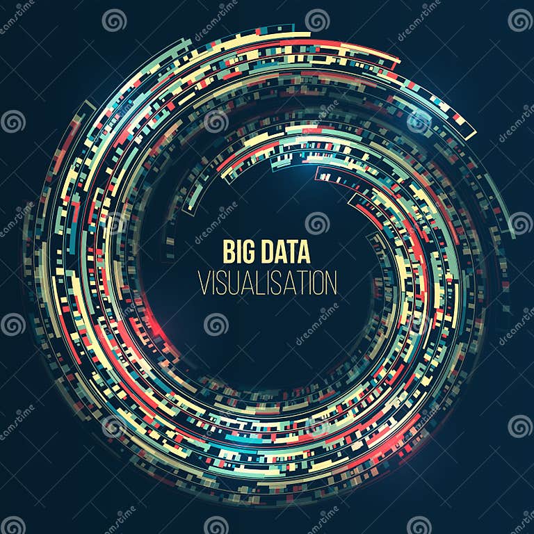Filtering Machine Algorithms. Data Stream in the Form of an Array of Circles and Binary Code ...