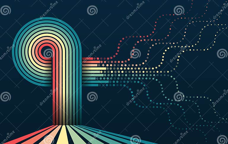 Filtering Machine Algorithms. Sorting Binary Code Stock Vector ...