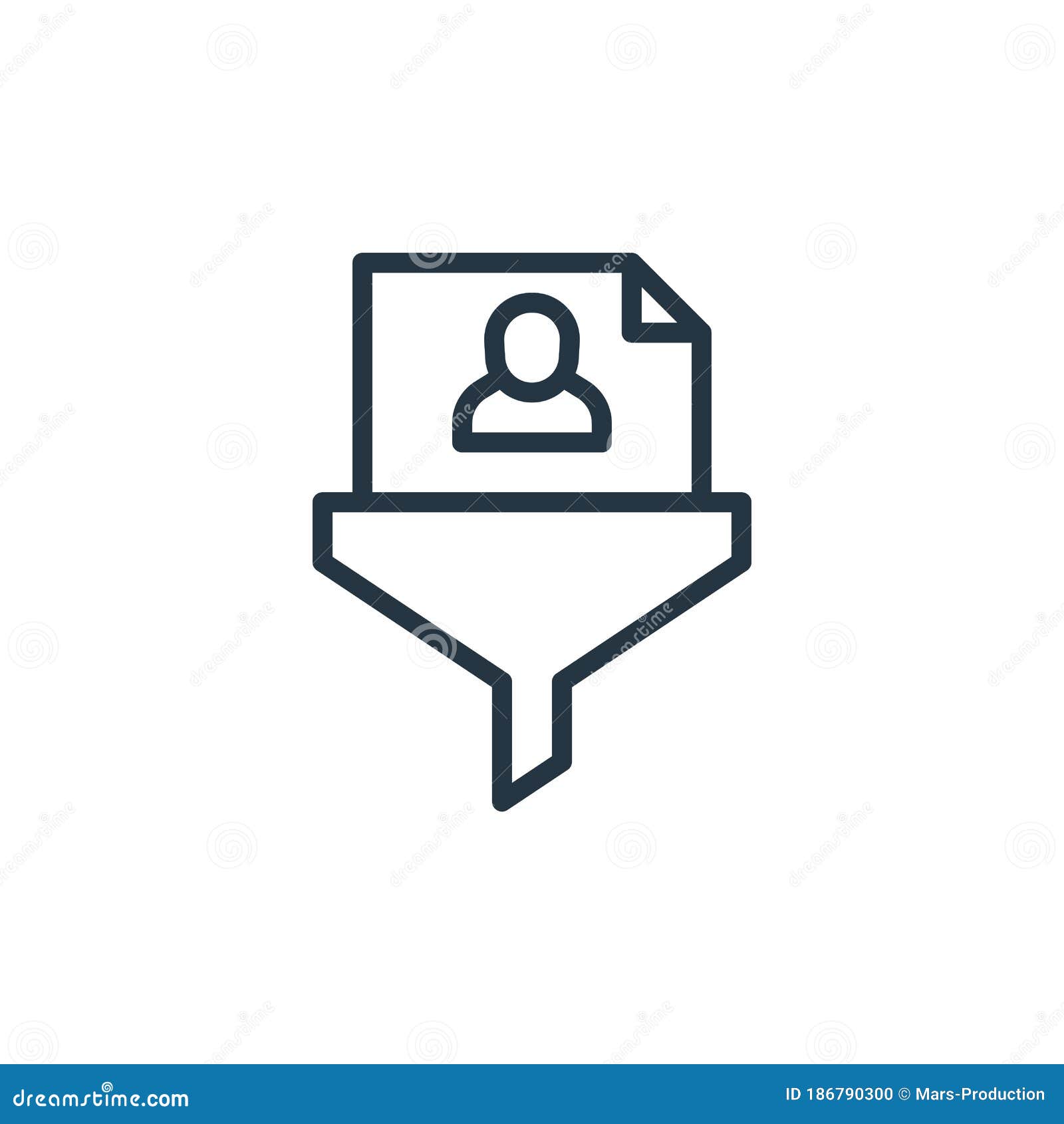 Filtering Vector Icon. Filtering Editable Stroke. Filtering Linear ...