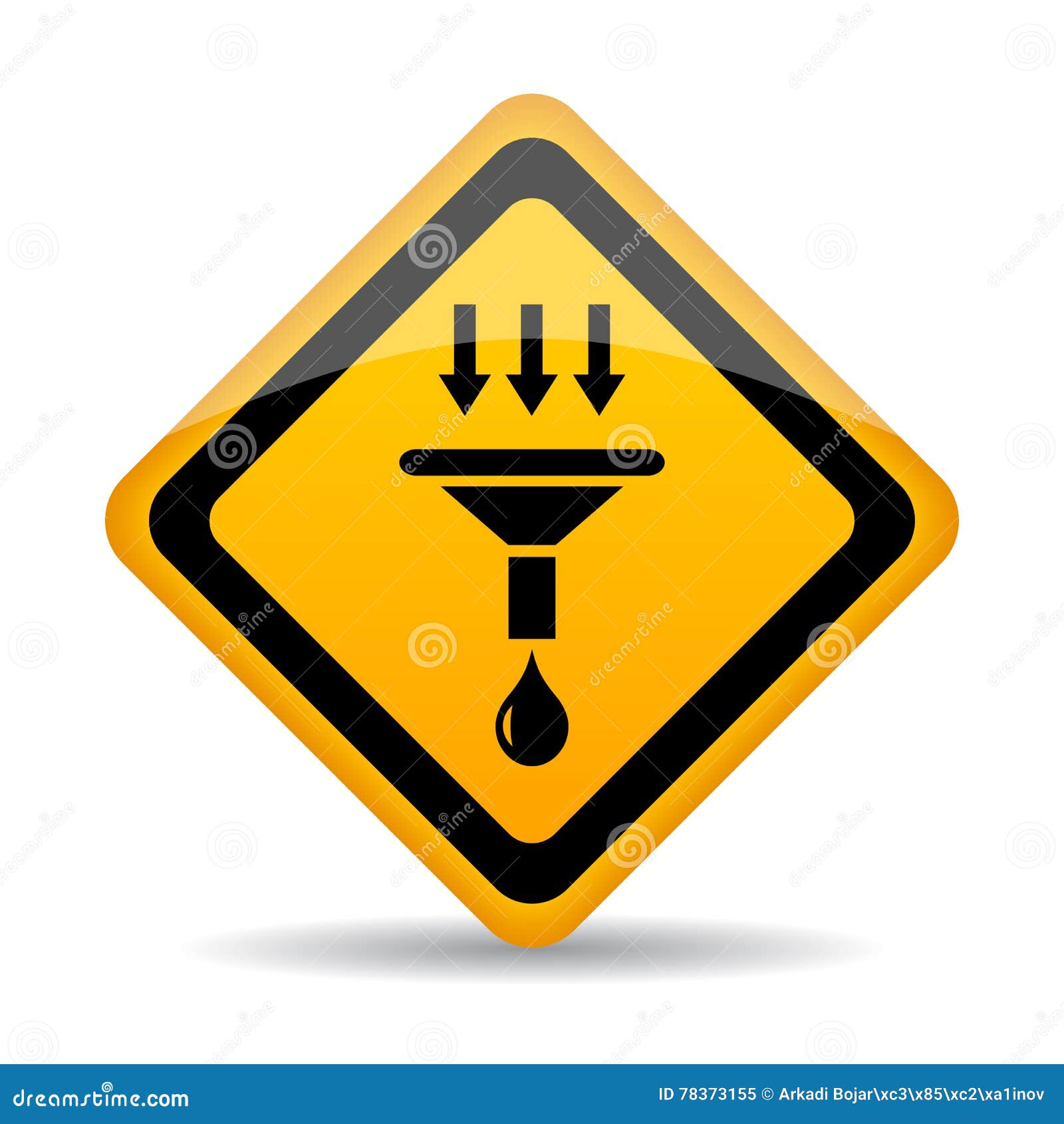 Filtering vector sign stock vector. Illustration of funnels - 78373155