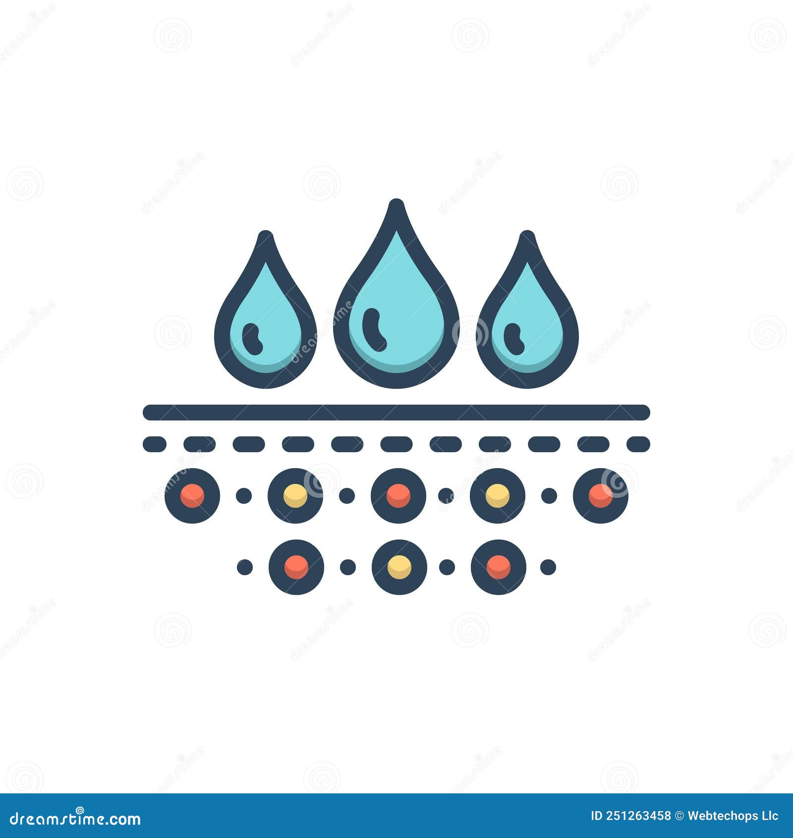 Sieve For Filter Flour Icon Vector Outline Illustration | CartoonDealer ...