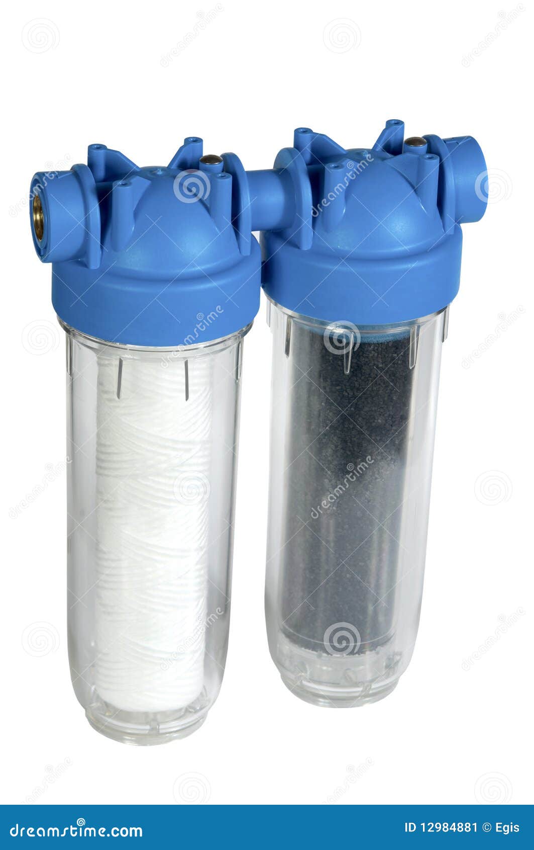 Filtro de água imagem de stock. Imagem de pureza, transparente - 12984881