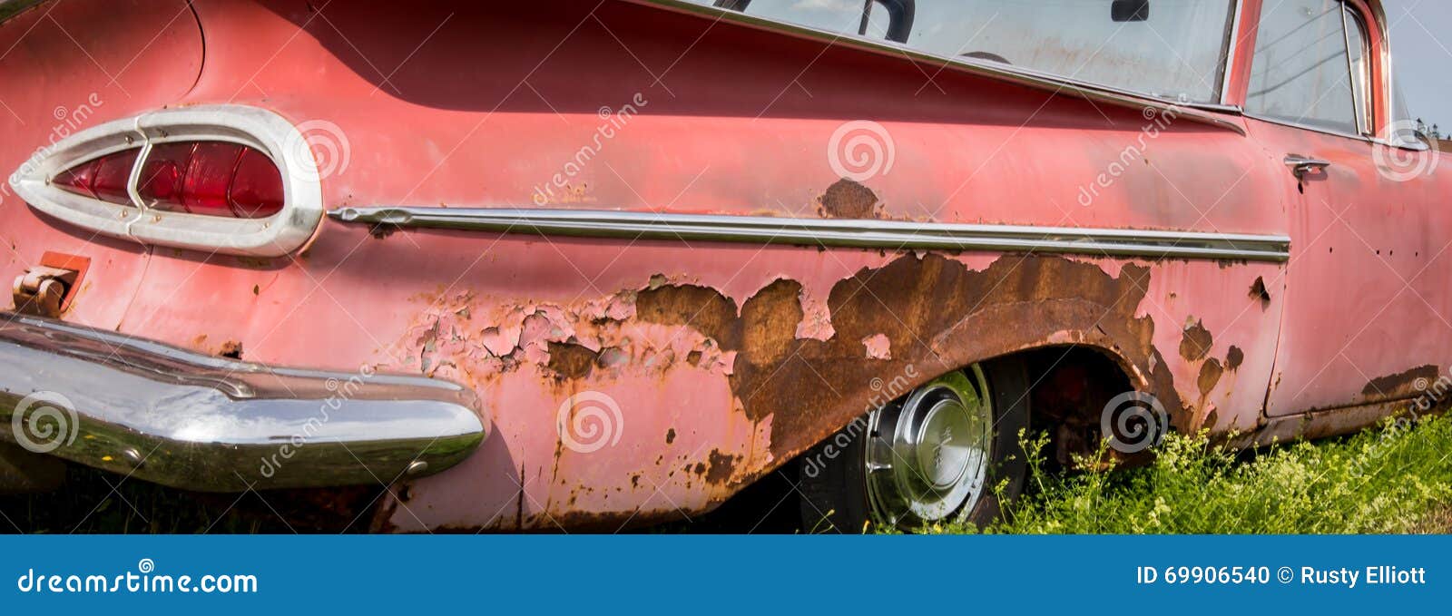 Fin of a car stock photo. Image of rusted, bumper, chrome - 69906540