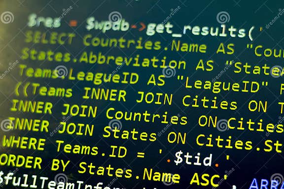 Fin De Code De PHP De Développeur Web Macro Tir De Question Compliquée ...