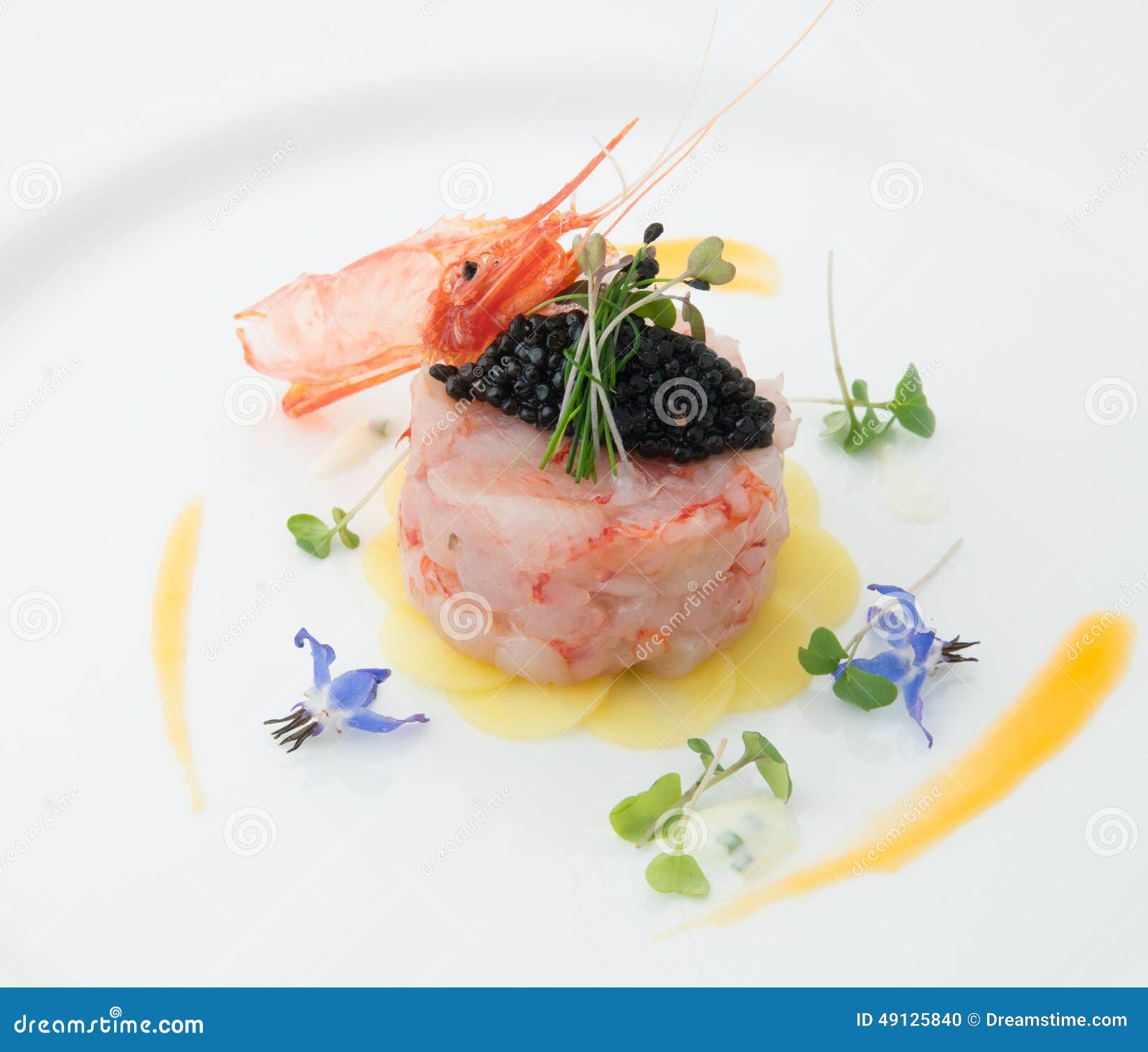 Fin mat arkivfoto. Bild av dekorerat, sunt, garnering - 49125840