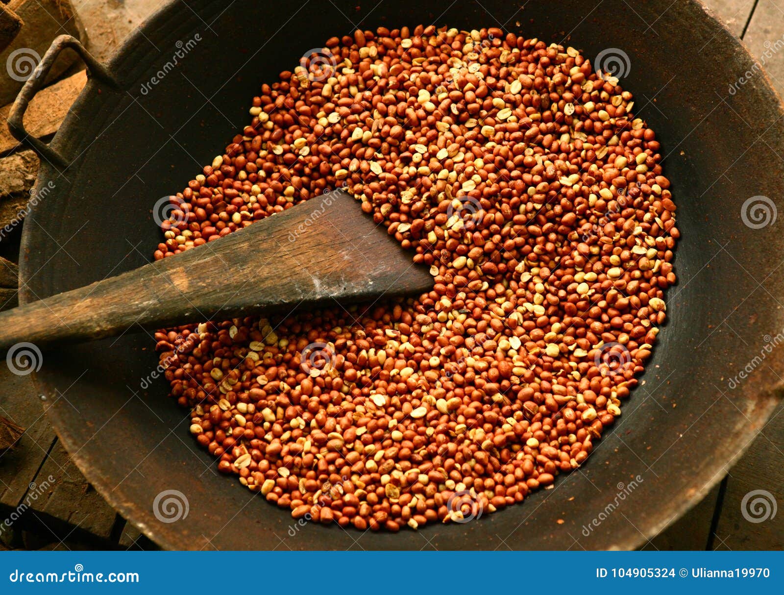Fin Rouge De Texture De Fond D'arachide De Grain Photo stock - Image du ...