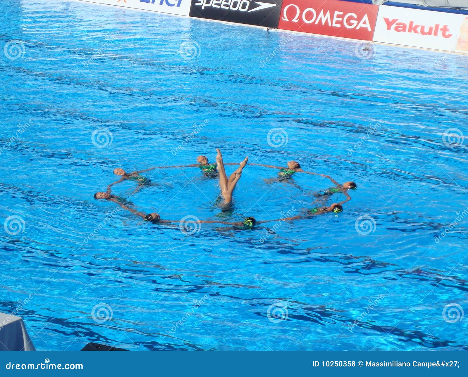 FINA World Championship editorial stock photo. Image of synchronised ...