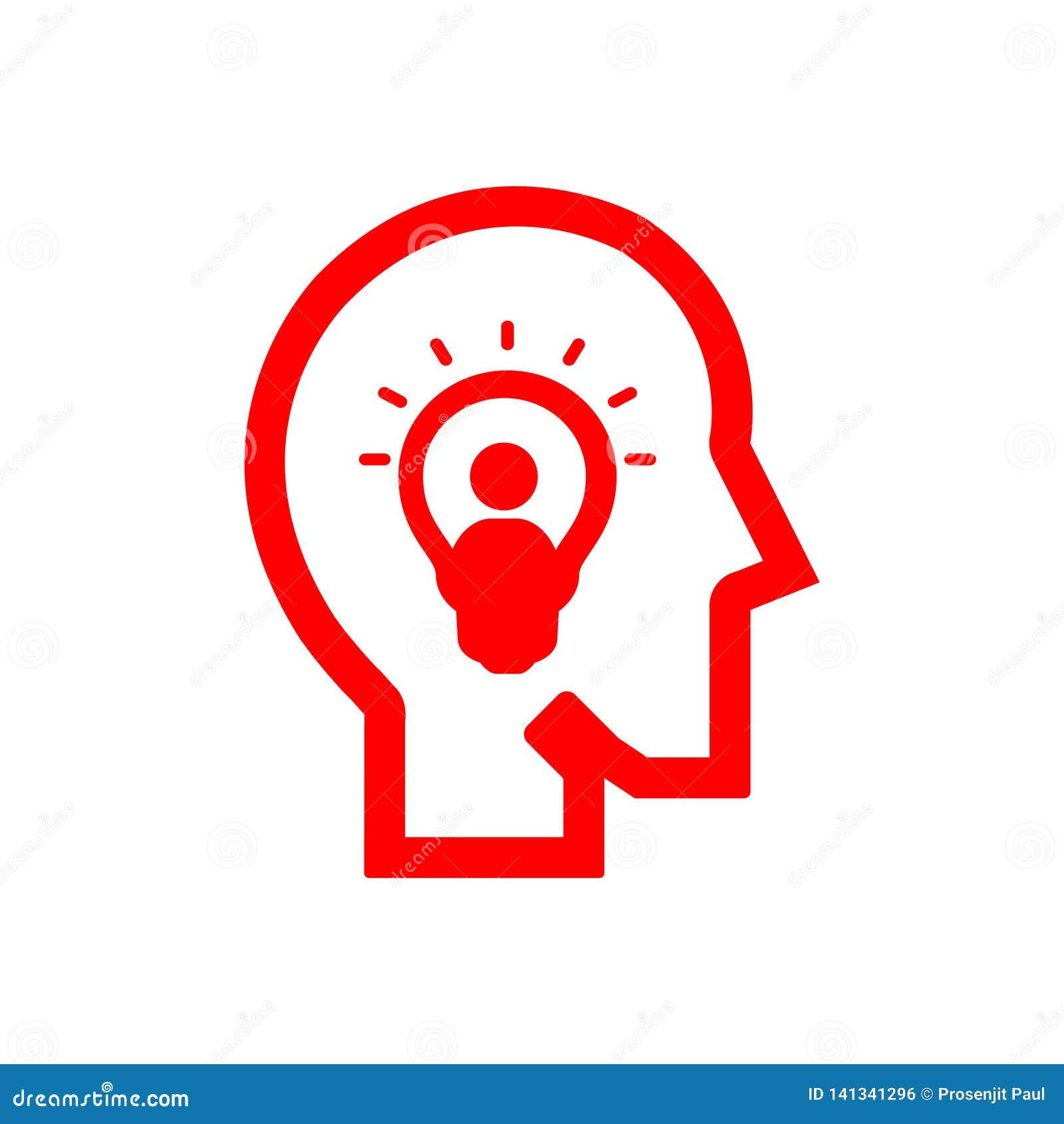 Bulb, Light , Business Light, Idea, Team, Creative Business Idea Red ...