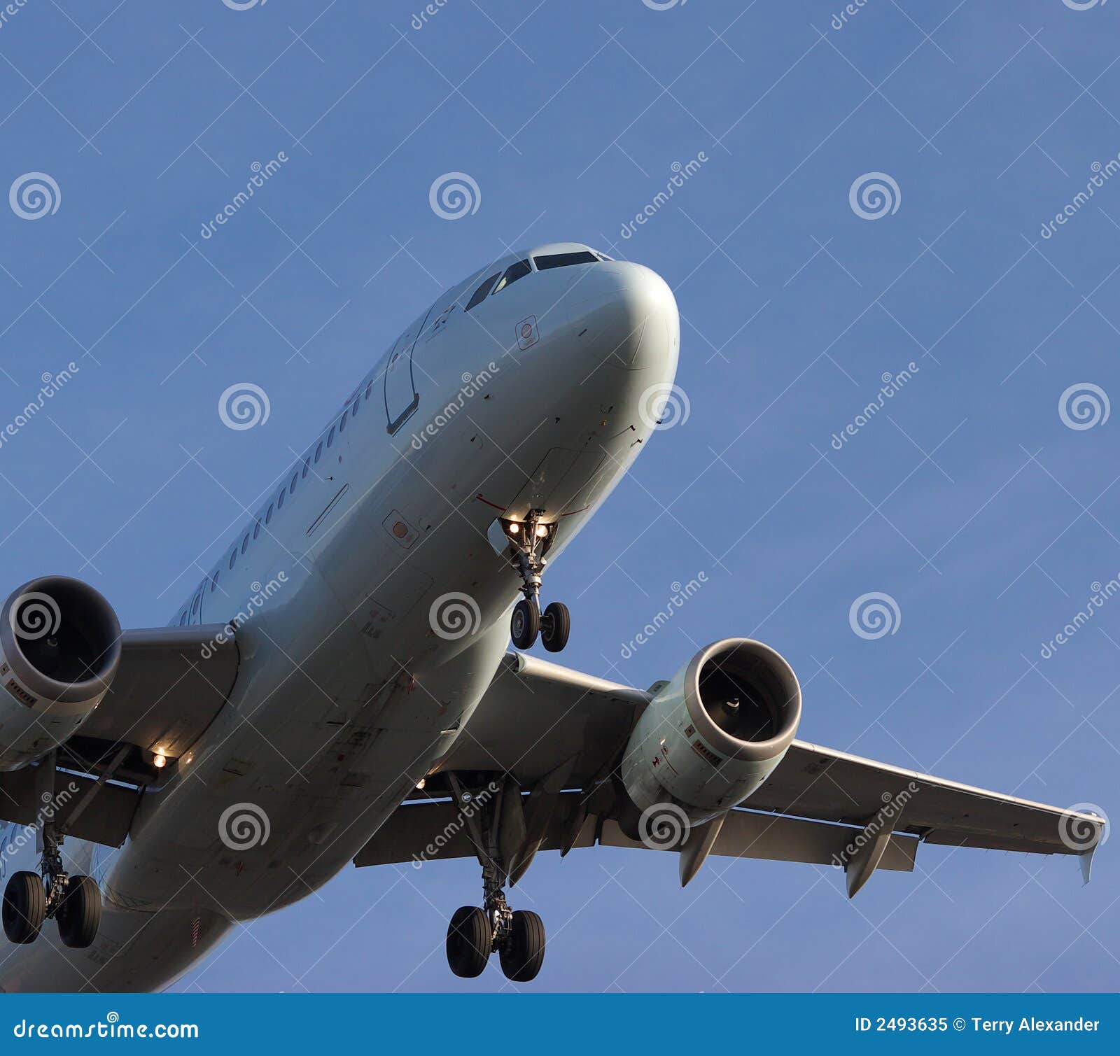 On Final Approach stock image. Image of airplane, pilot - 2493635