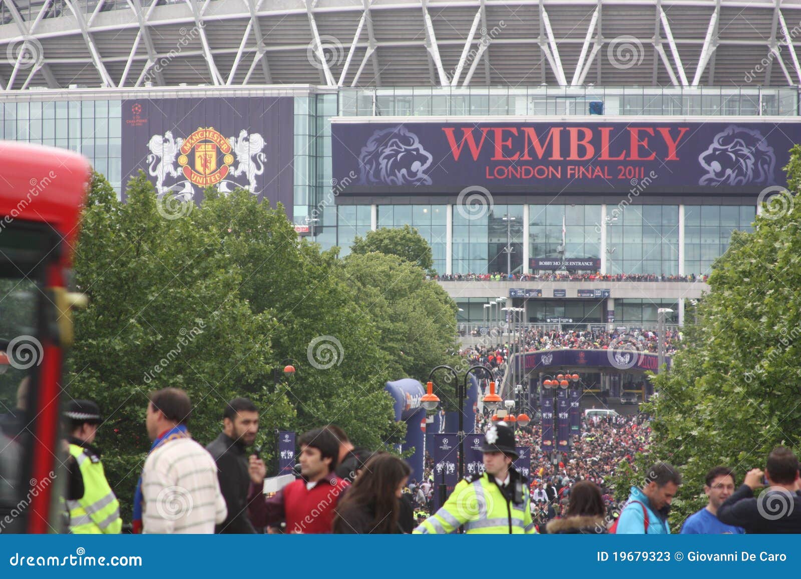 Final of Champions League in Wembley, London Editorial Stock Photo ...