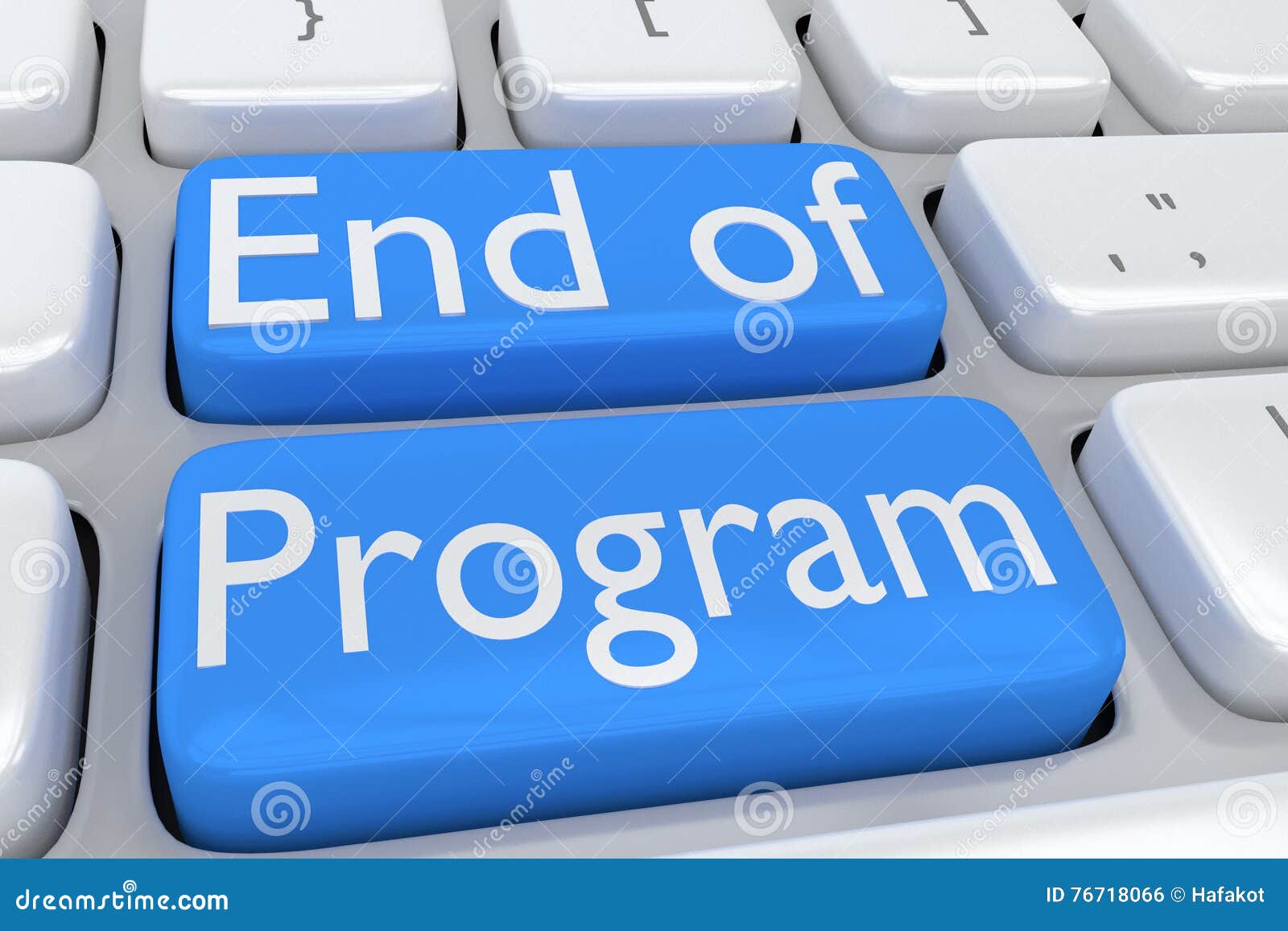 Final Del Concepto Del Programa Stock de ilustración - Ilustración de ...