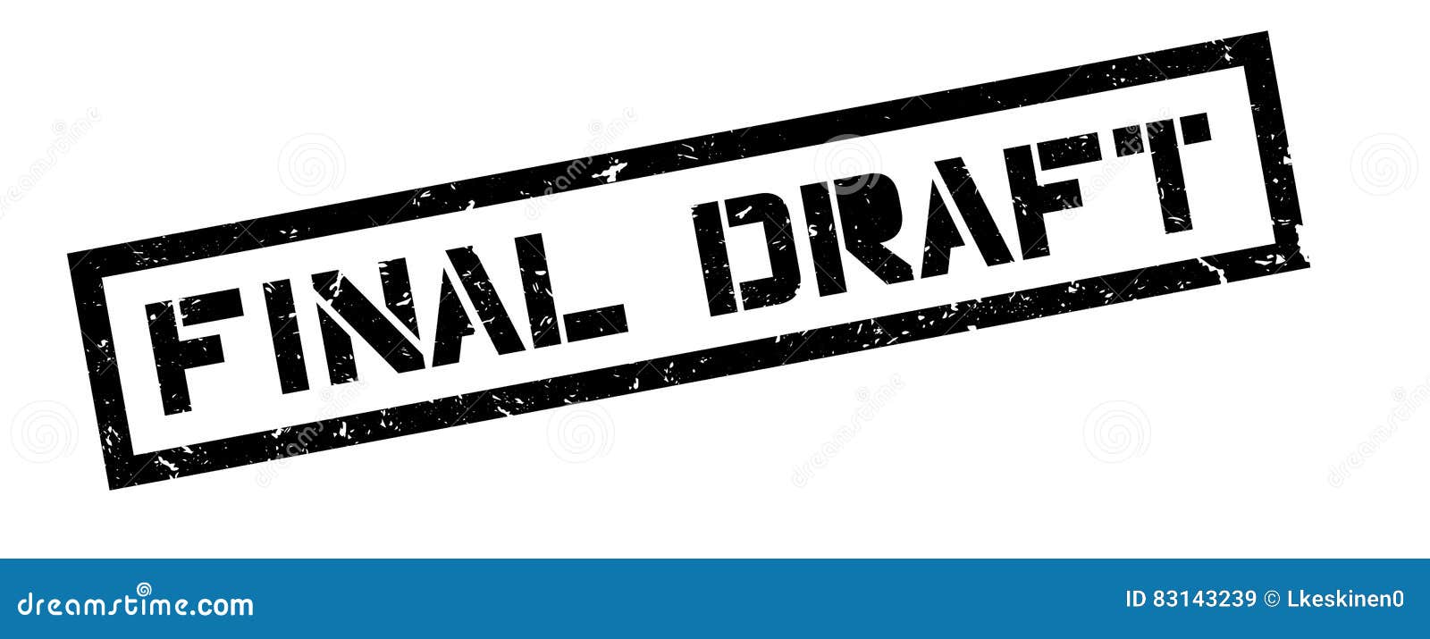 Final Draft rubber stamp stock illustration. Illustration of blueprint ...