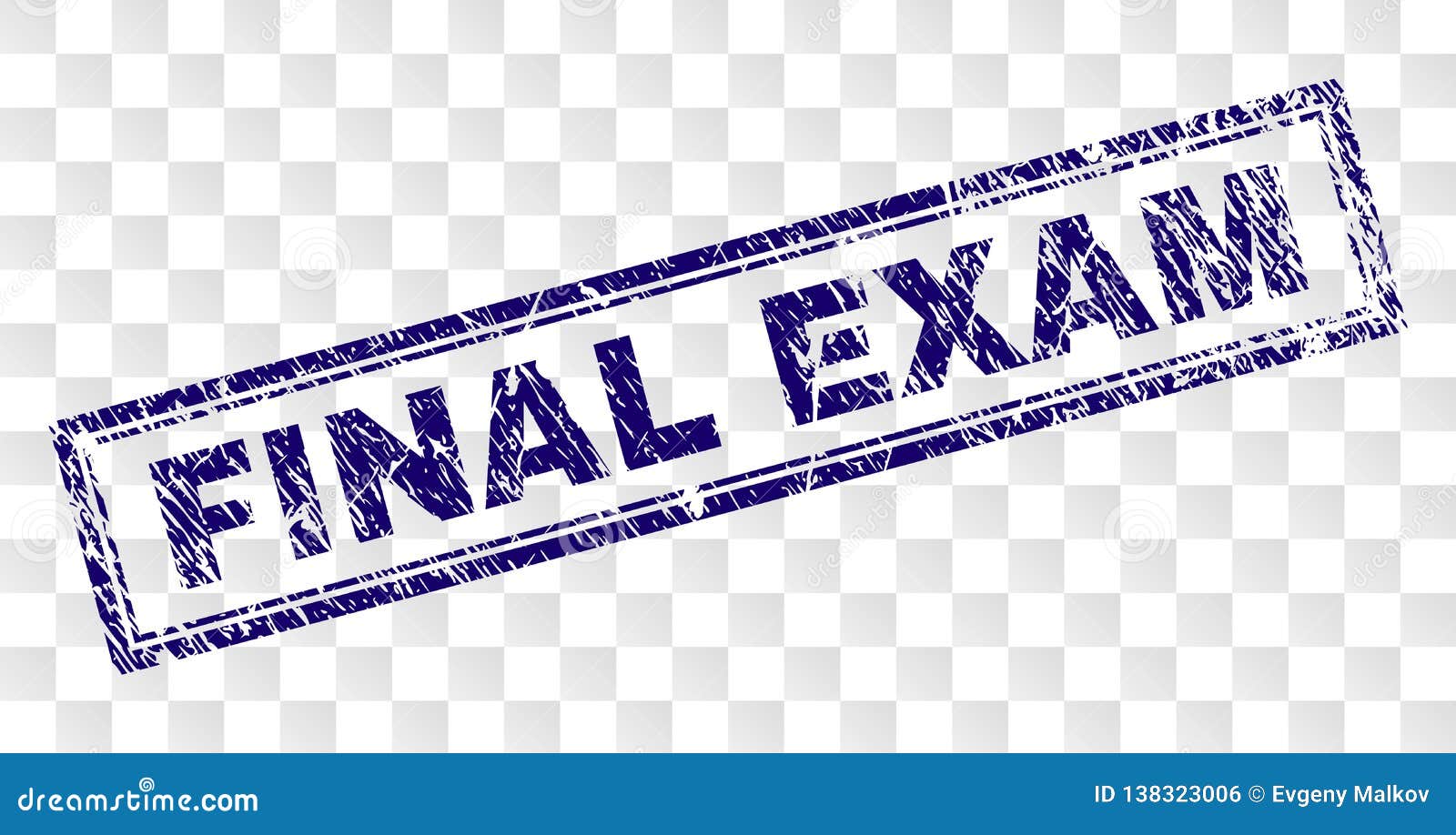 Grunge FINAL EXAM Rectangle Stamp Stock Vector - Illustration of design ...