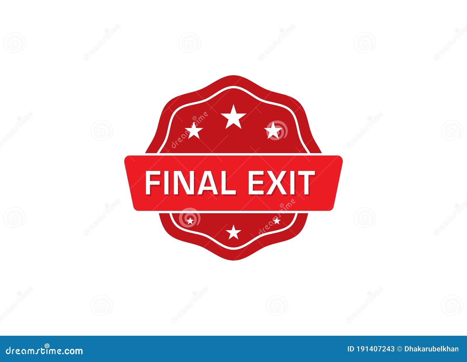 Final Exit Label Sticker,Final Exit Badge Sign Stock Vector ...