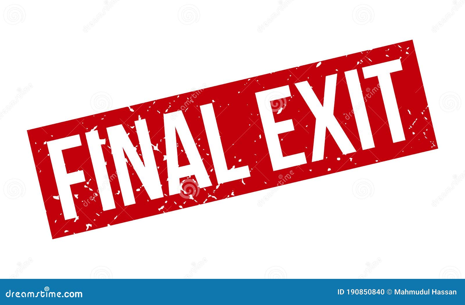 Final Exit Rubber Stamp. Red Final Exit Rubber Grunge Stamp Seal Vector ...