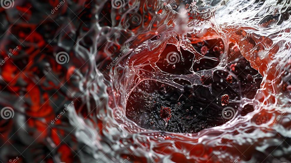 The Final Image Shows the Cells Outer Membrane Which is Now Ruptured ...