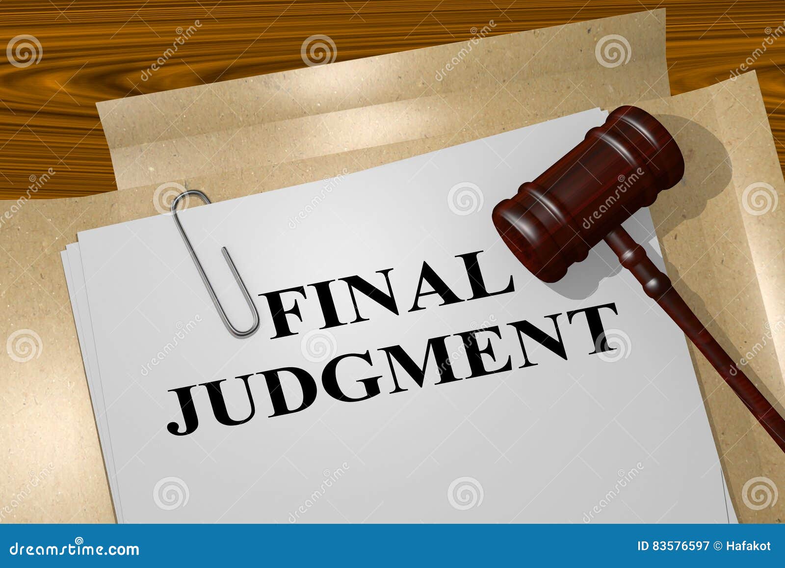 Final Judgment - Legal Concept Stock Illustration - Illustration of ...