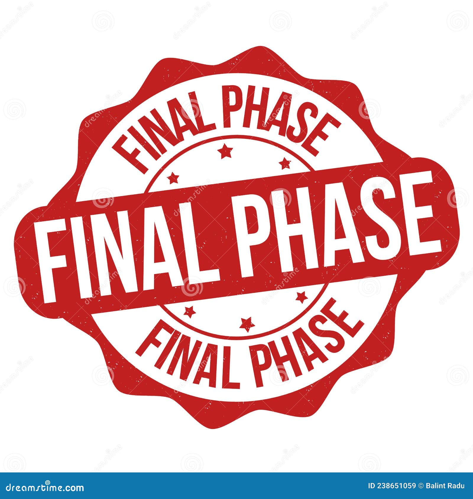 Final Phase Grunge Rubber Stamp Stock Vector - Illustration of ...