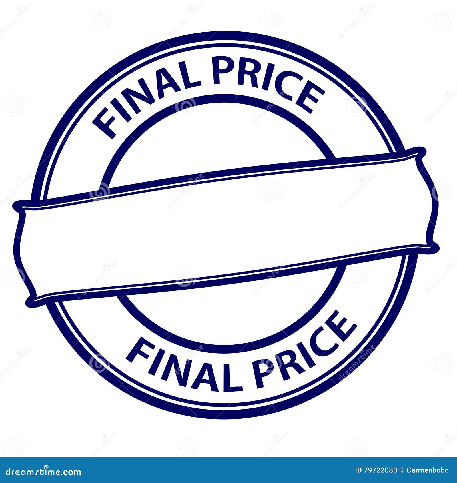Final price stock vector. Illustration of cost, text - 79722080