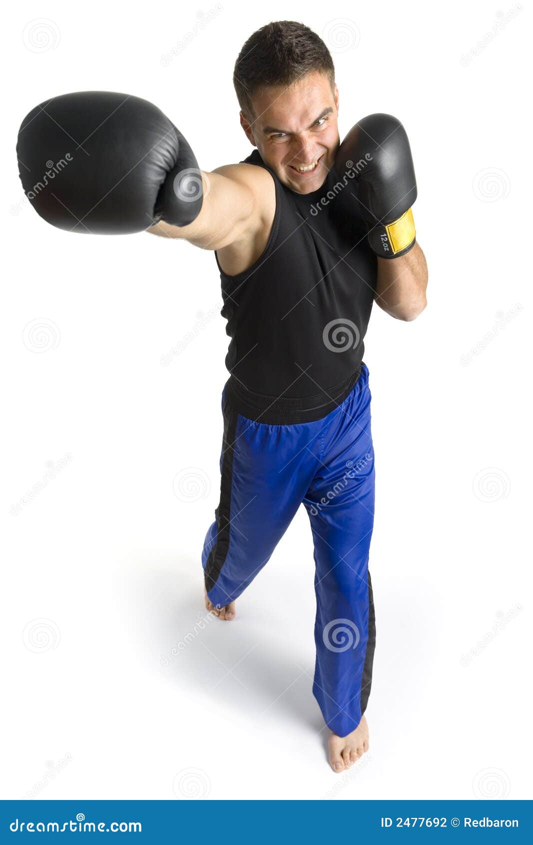 Final punch stock photo. Image of boxer, fist, body, angle - 2477692