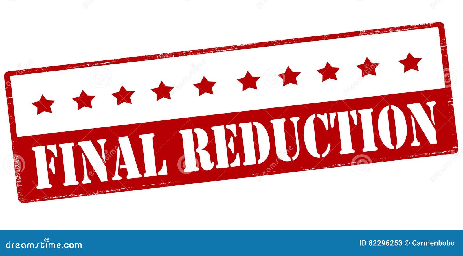 Final Reduction Rubber Stamp Cartoon Vector | CartoonDealer.com #82590435