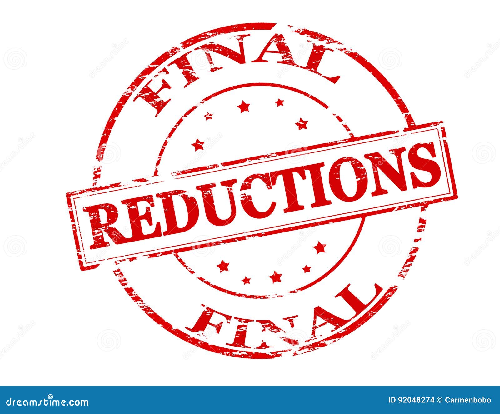 Final reductions stock illustration. Illustration of last - 92048274