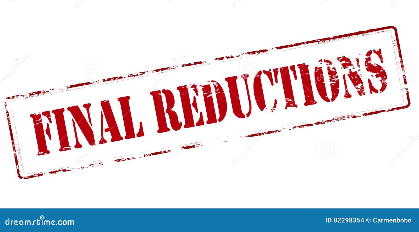 Final reductions stock illustration. Illustration of discount - 82298354