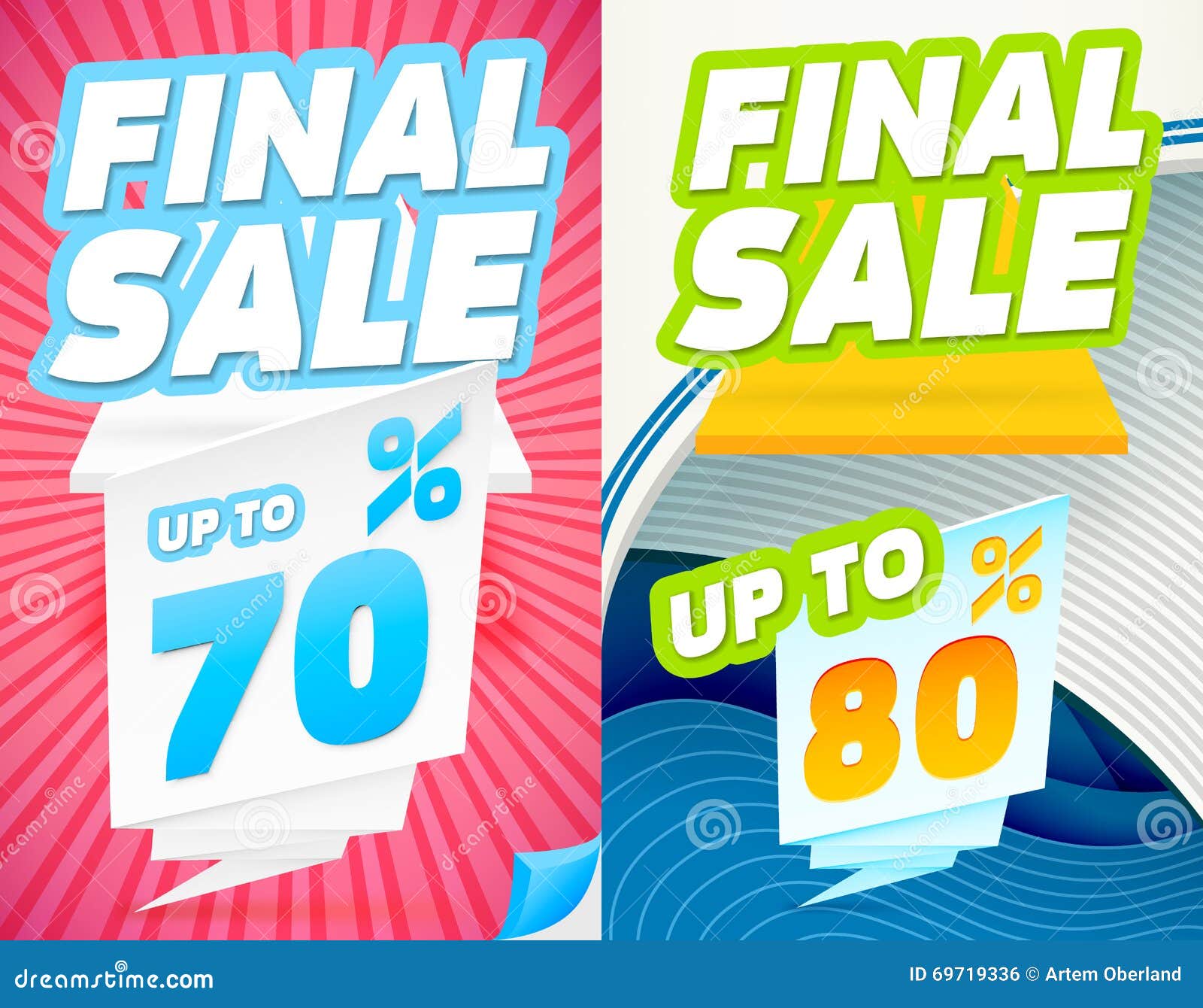 Final sale banners stock vector. Illustration of background - 69719336