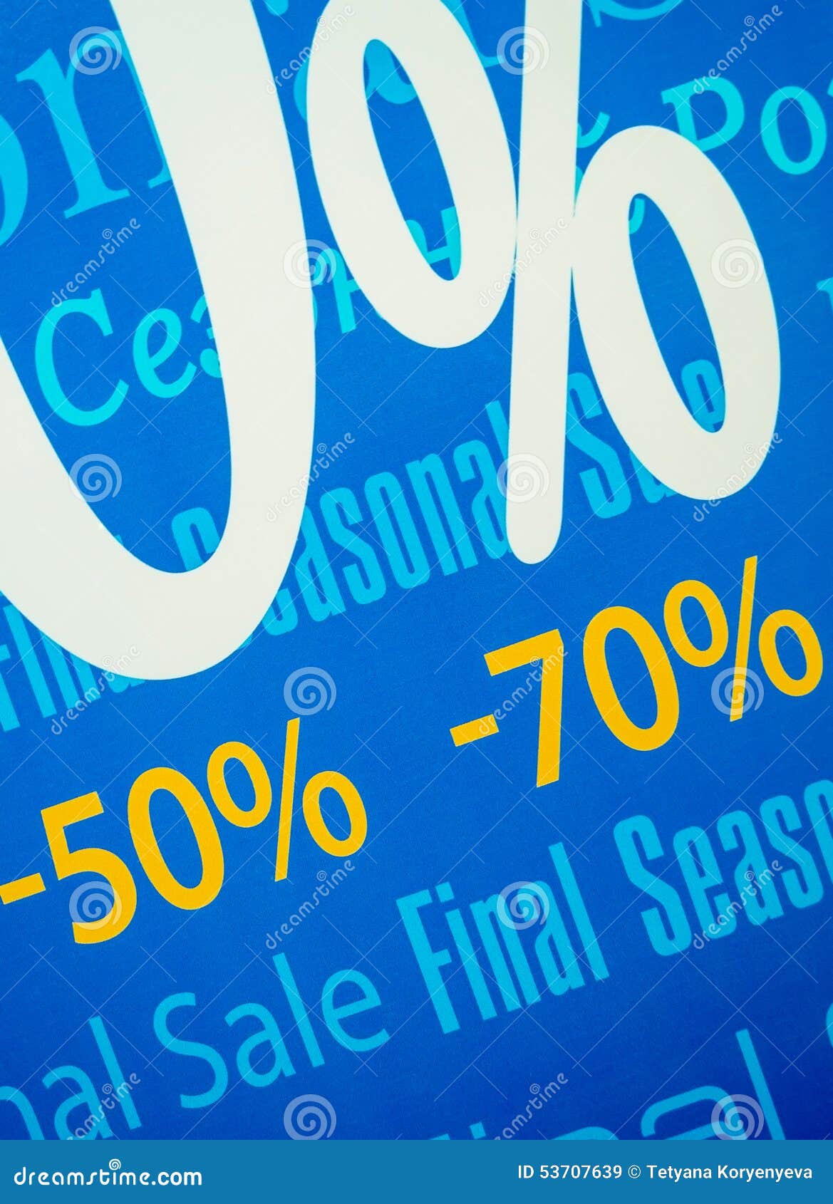 The Final Sale Prices in the Store Stock Image - Image of marketing ...