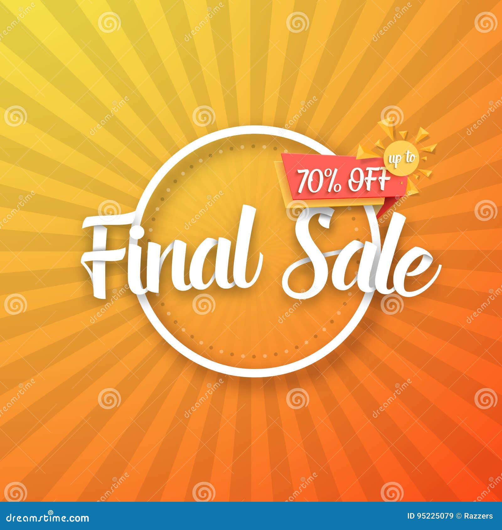 Final Sale Vector Poster stock vector. Illustration of shopping - 95225079