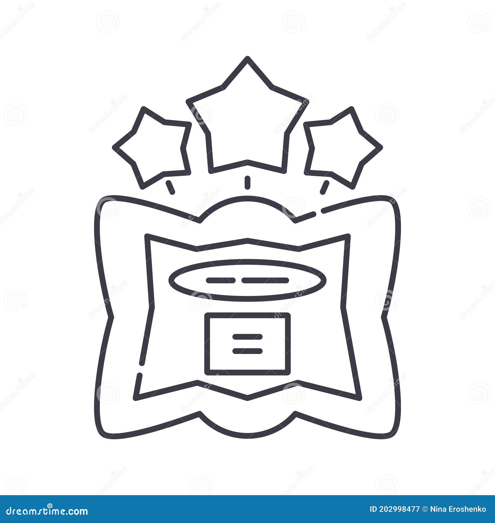 Final Score Icon, Linear Isolated Illustration, Thin Line Vector, Web ...