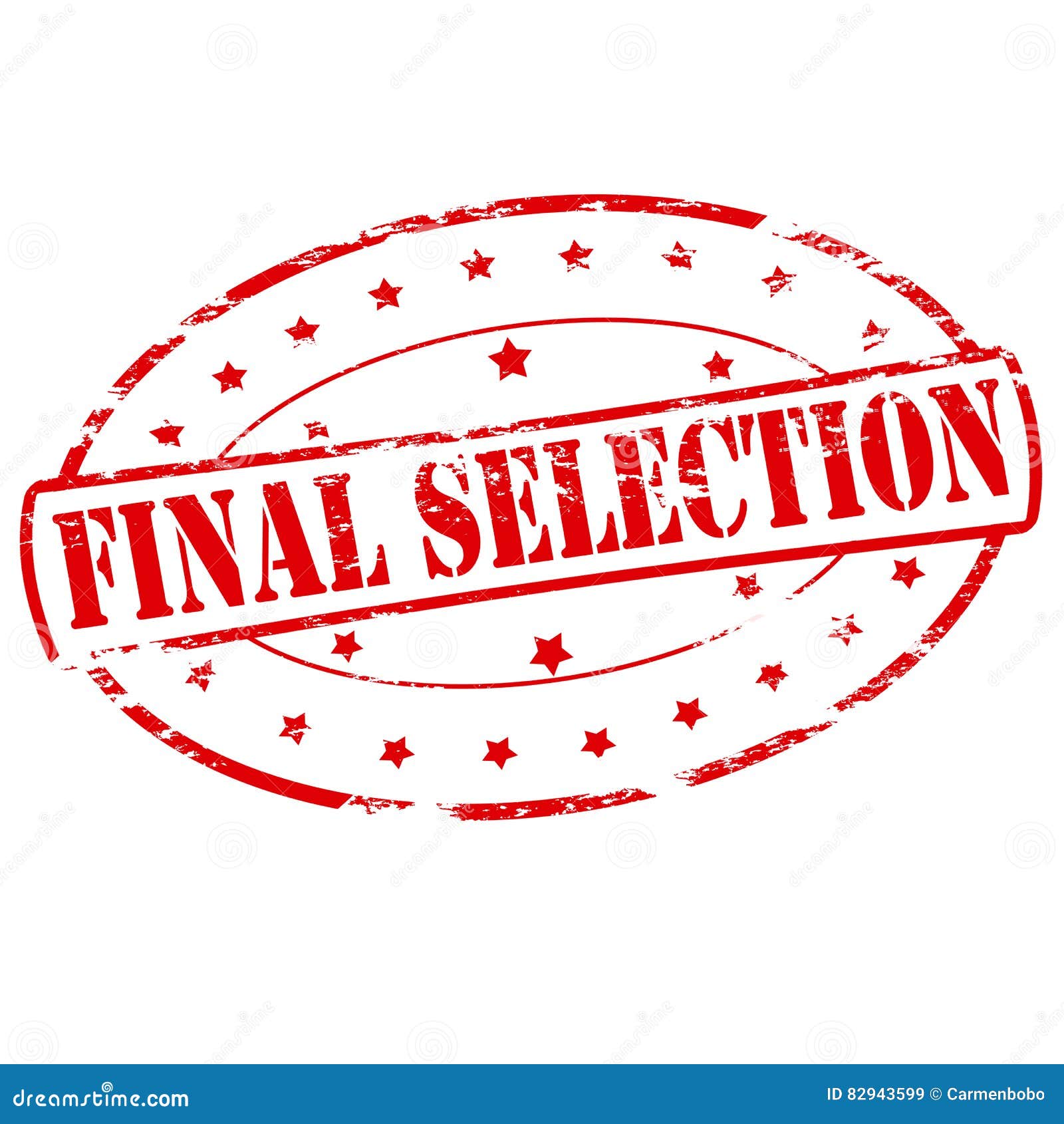 Final selection stock illustration. Illustration of grungy - 82943599