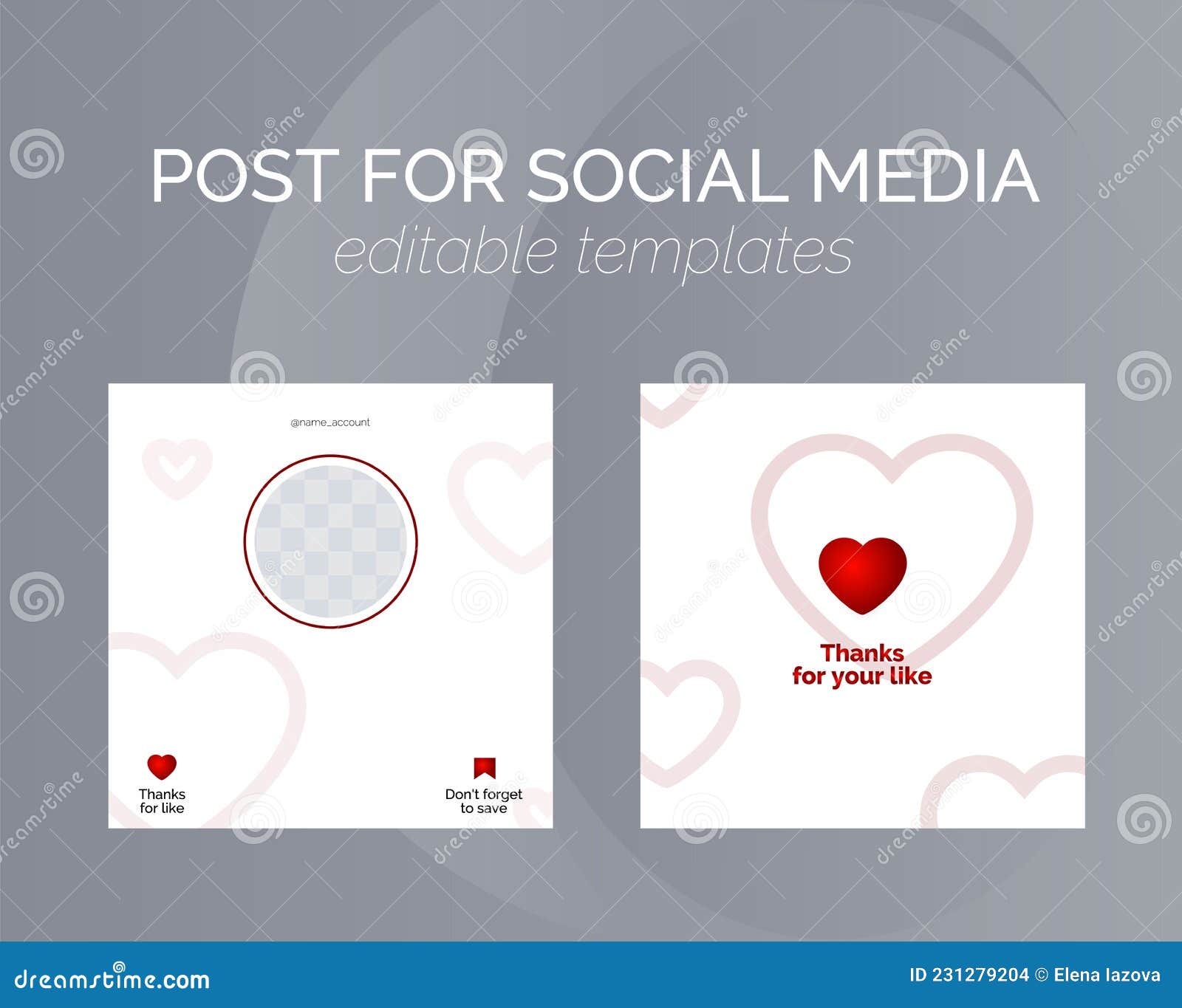 The Final Slide for a Carousel Post Stock Vector - Illustration of ...