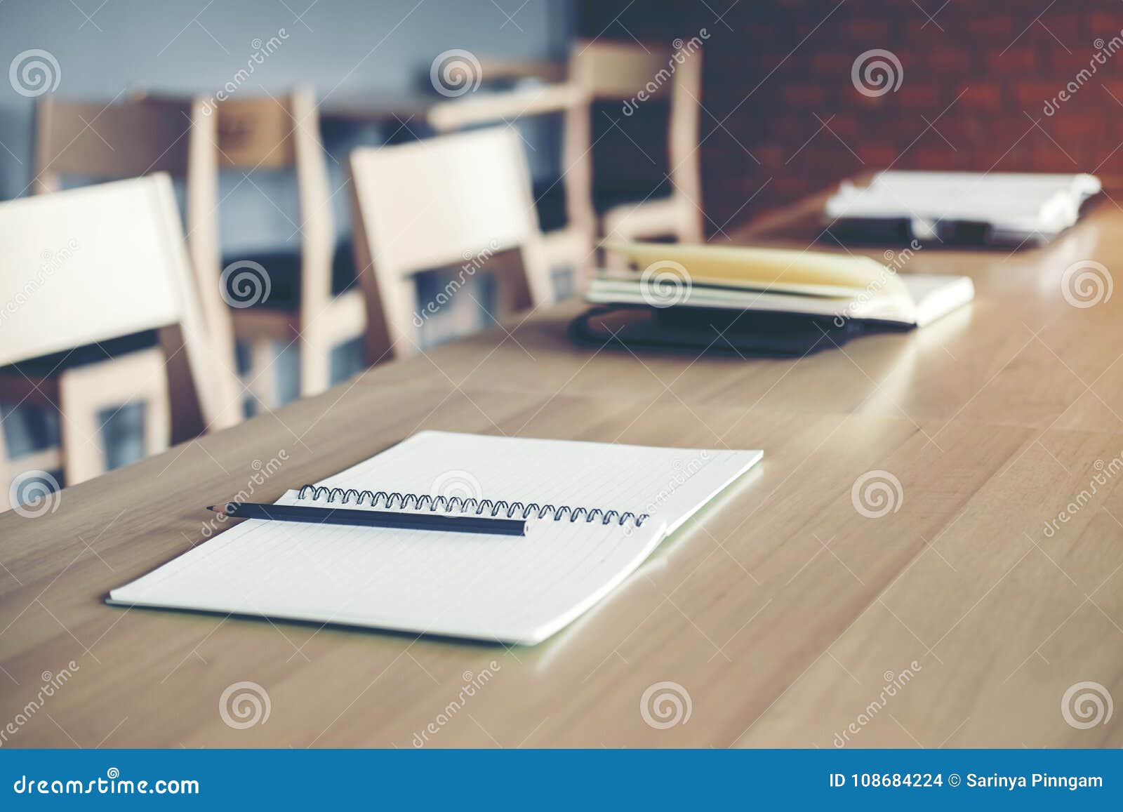 Final Test University Table in University Stock Photo - Image of ...
