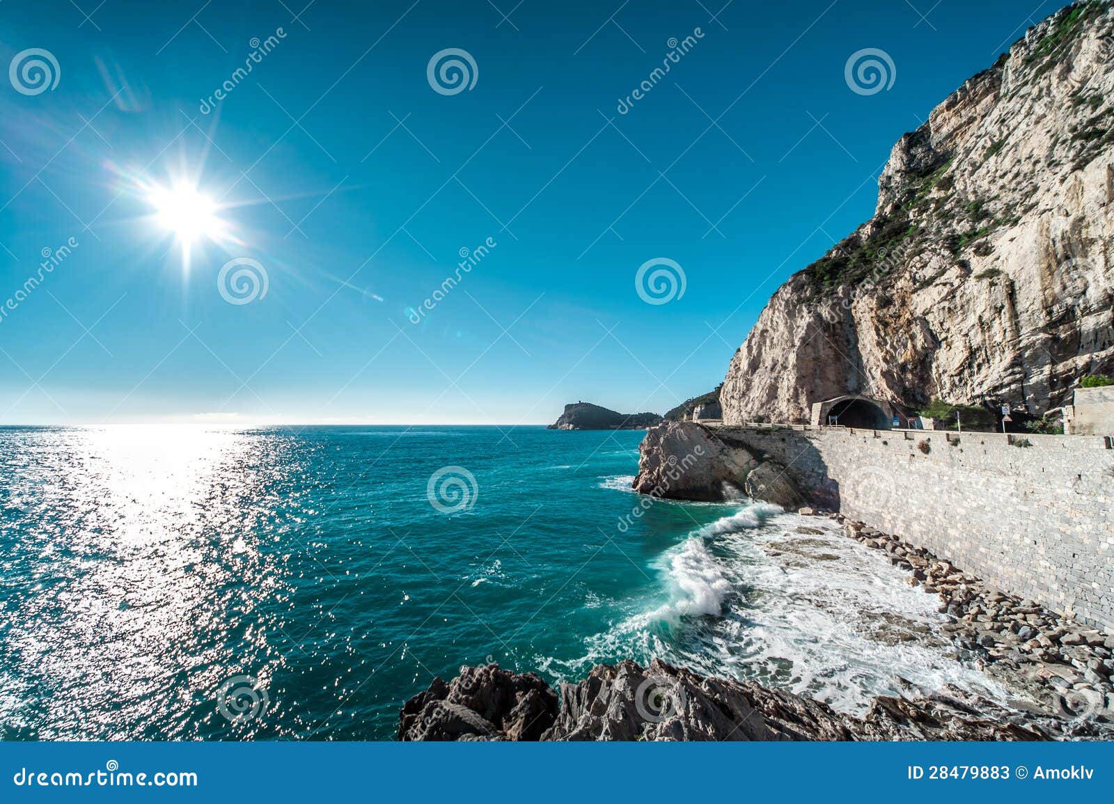Finale Ligure seaside stock image. Image of azure, landscape - 28479883