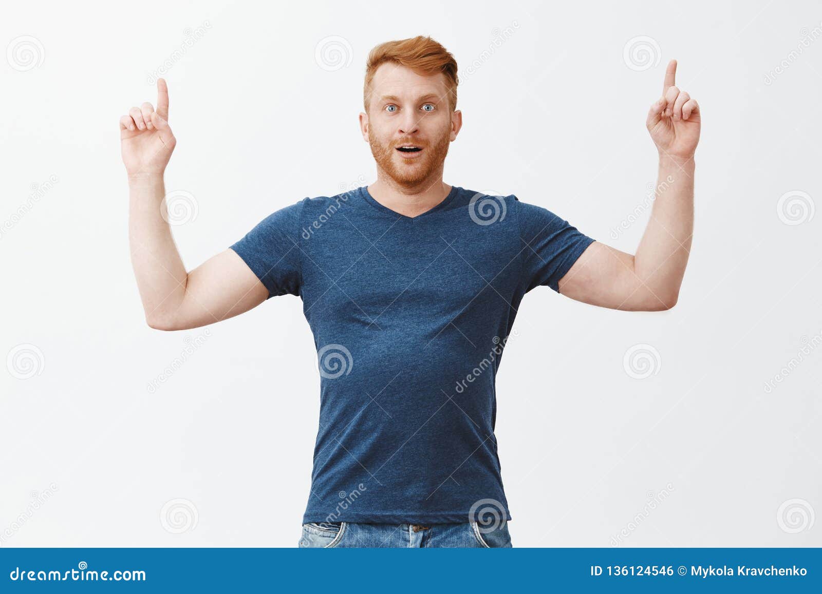 Finally Reach Top of Success, Cannot Believe. Portrait of Impressed ... Finally Reach Top of Success, Cannot Believe. Portrait of Impressed ...