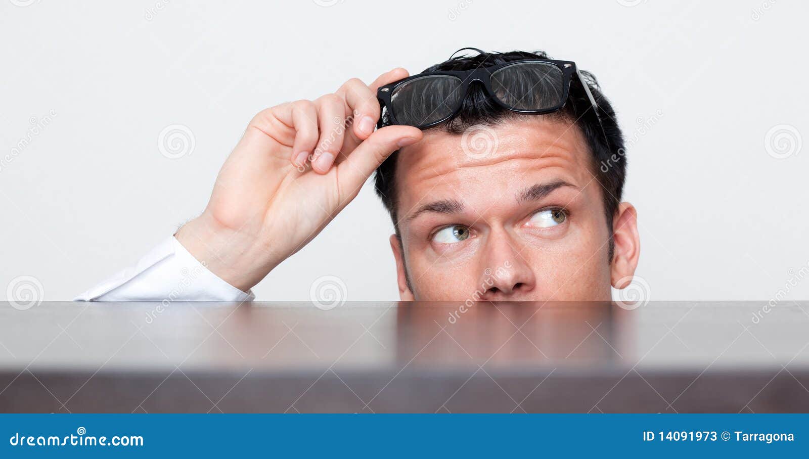 Financal business curious stock image. Image of expression - 14091973