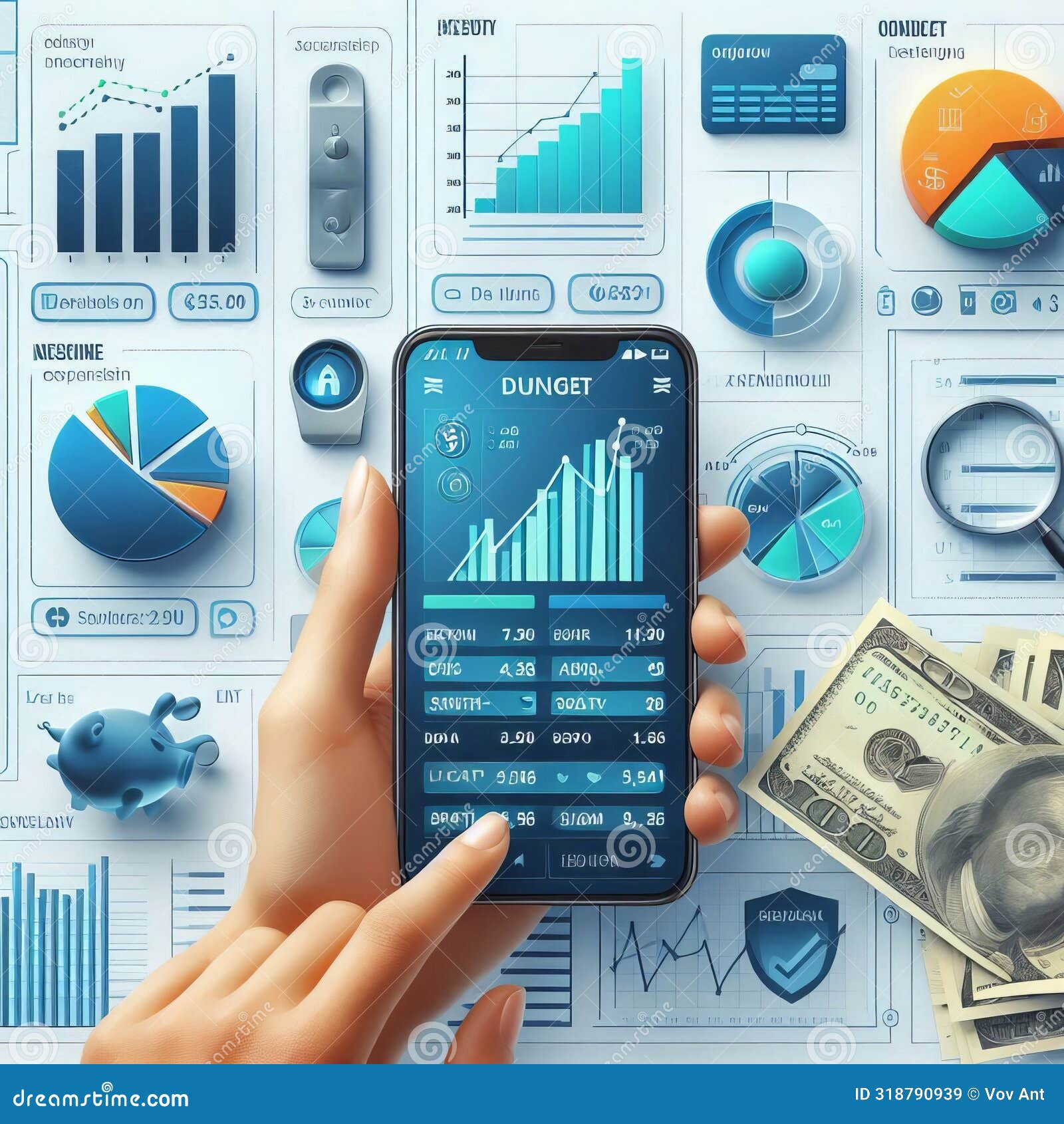 Budget Tracking, Finance Control. Online Banking, Saving Account ...