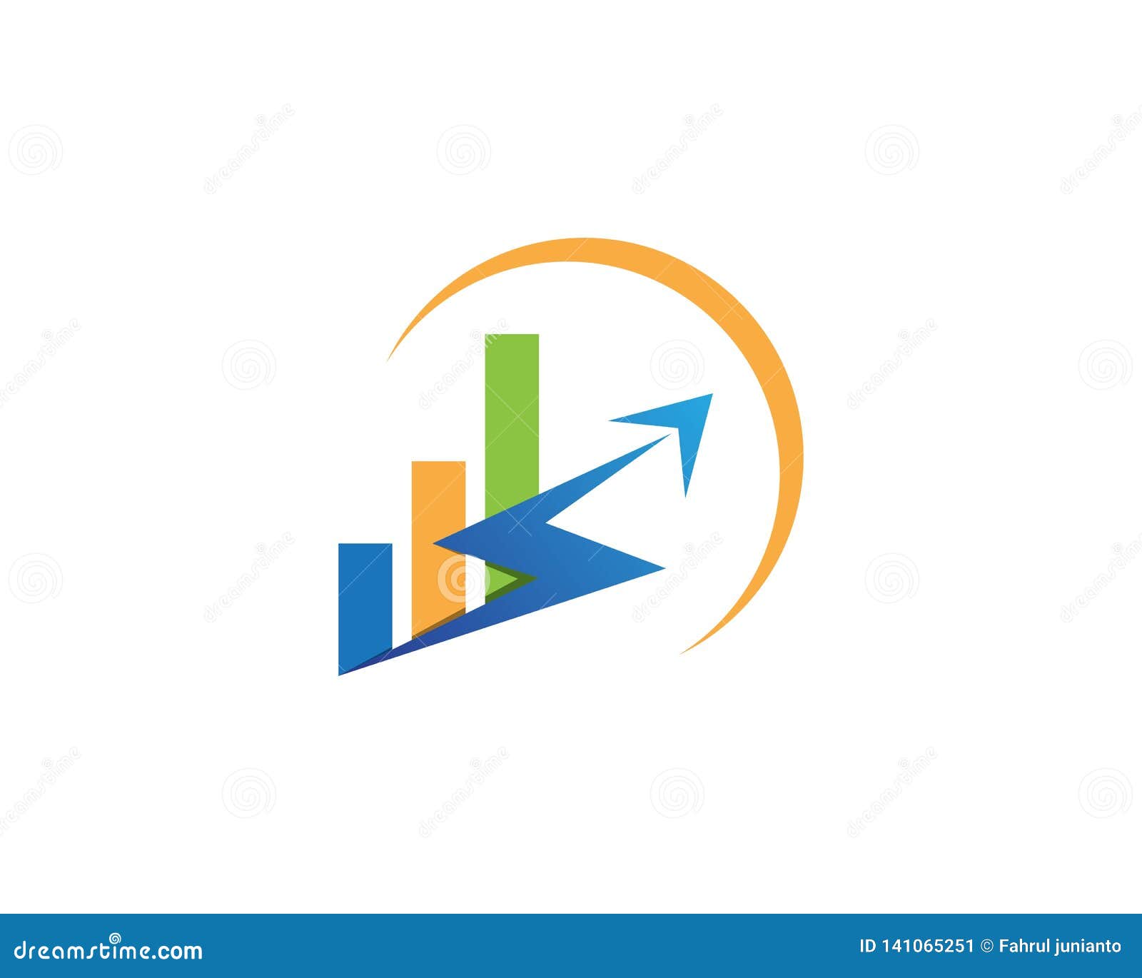 Finance Arrows Logo and Symbol Stock Vector - Illustration of chart ...