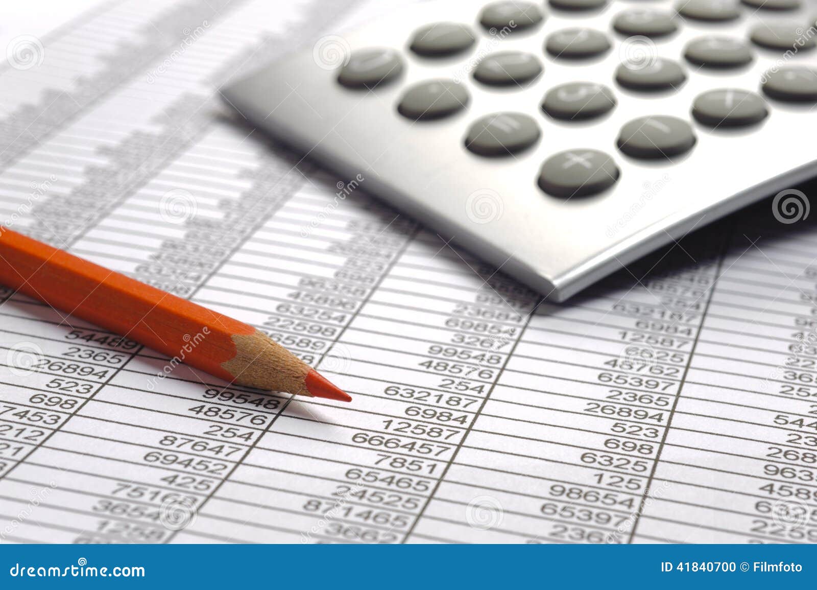 Finance Business Calculation Stock Photo - Image of business, plan ...