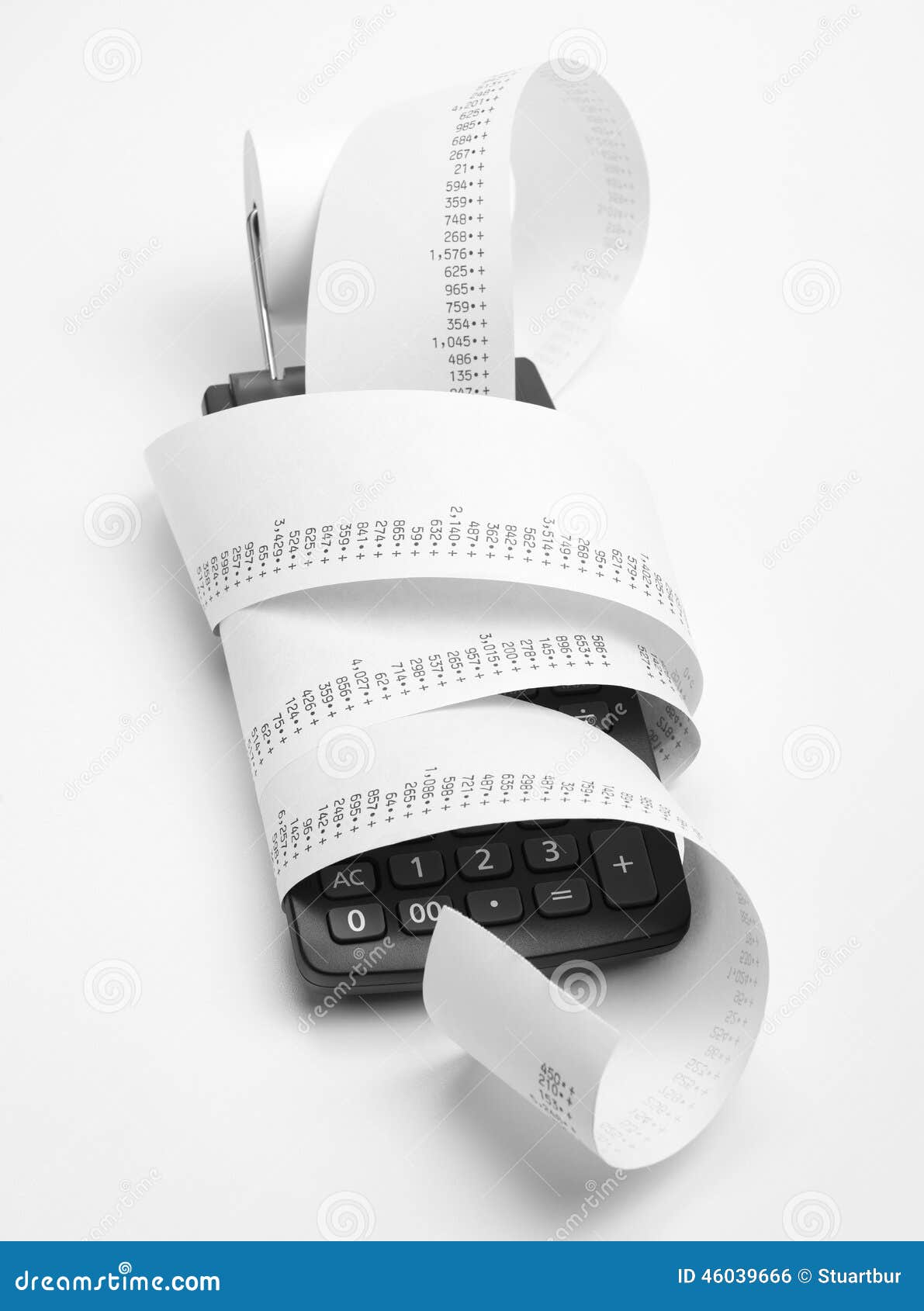Finance calculations stock photo. Image of equipment - 46039666