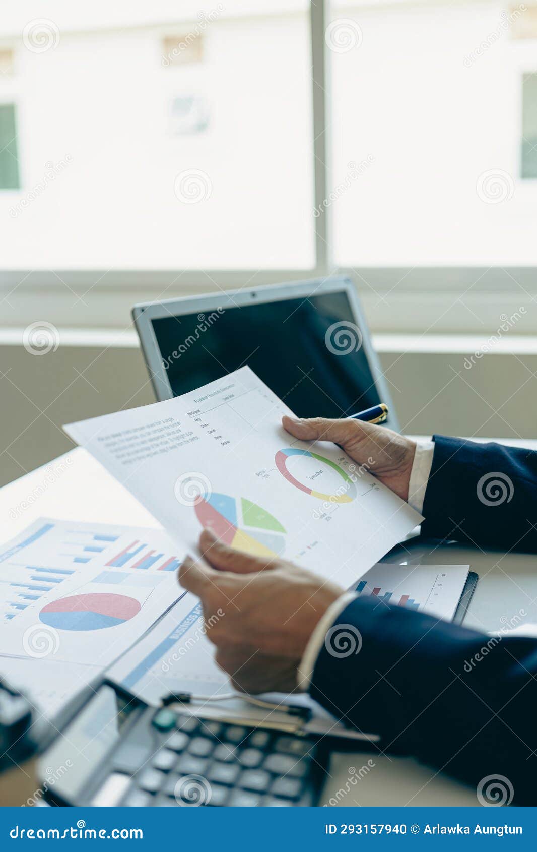 Finance and Calculations on the Table about Expenses at the Office ...