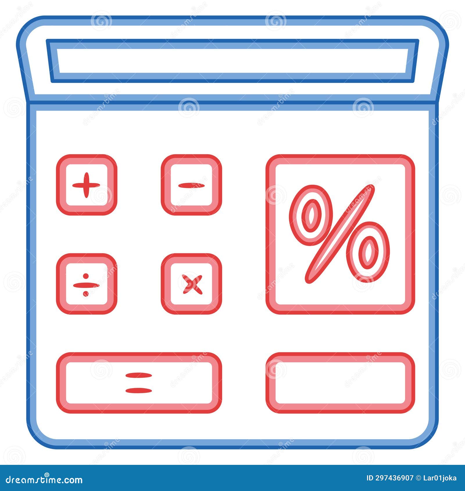 Finance Calculator Icon Vector Stock Illustration - Illustration of ...