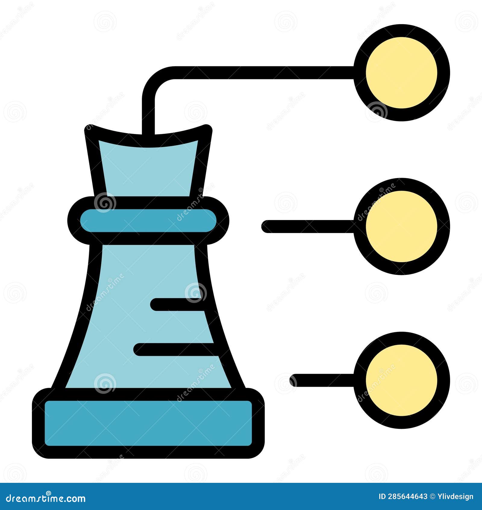 Finance Control Icon Vector Flat Stock Vector - Illustration of ...