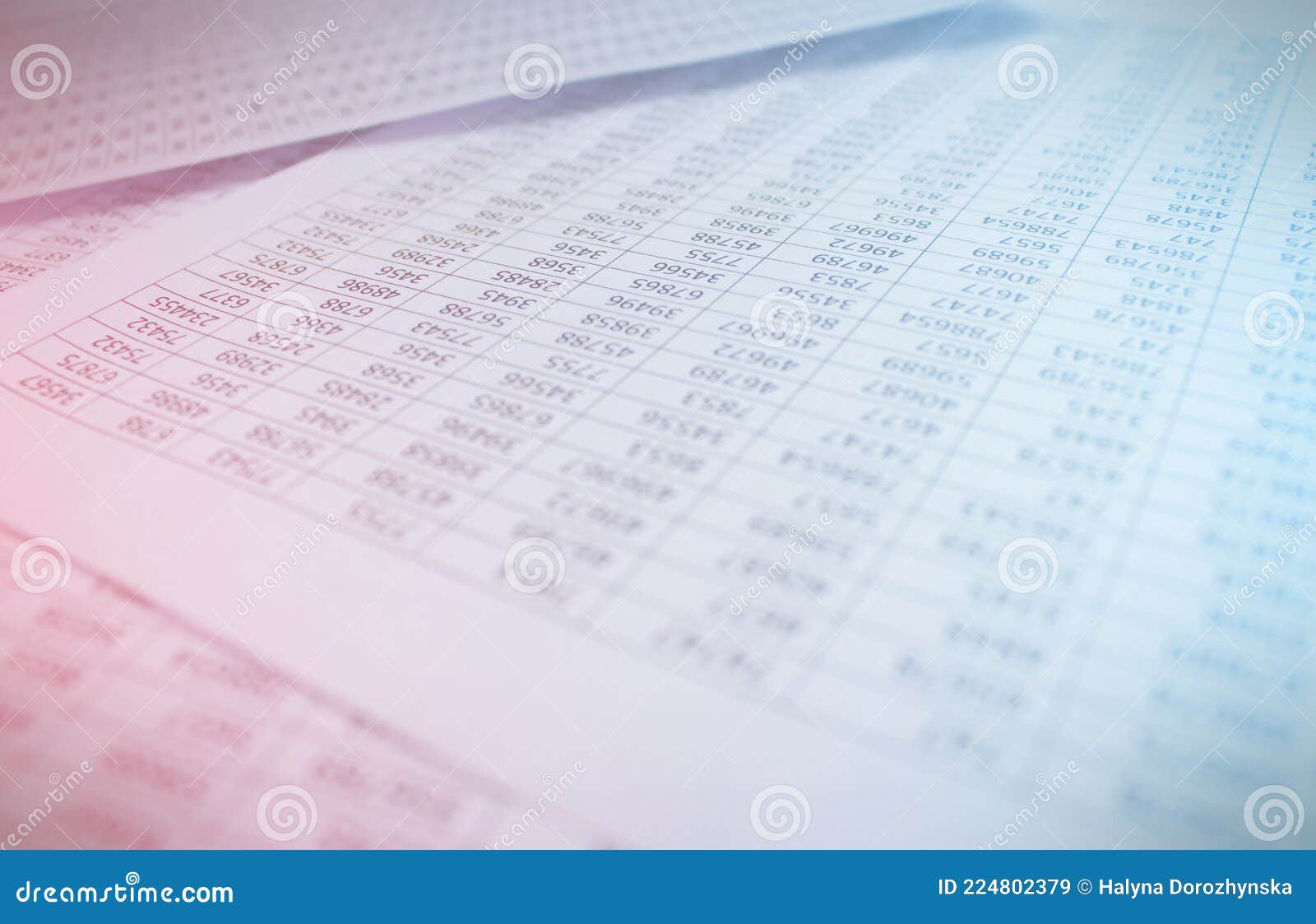 Finance Data or Financial Report. Concentration of Business Development ...