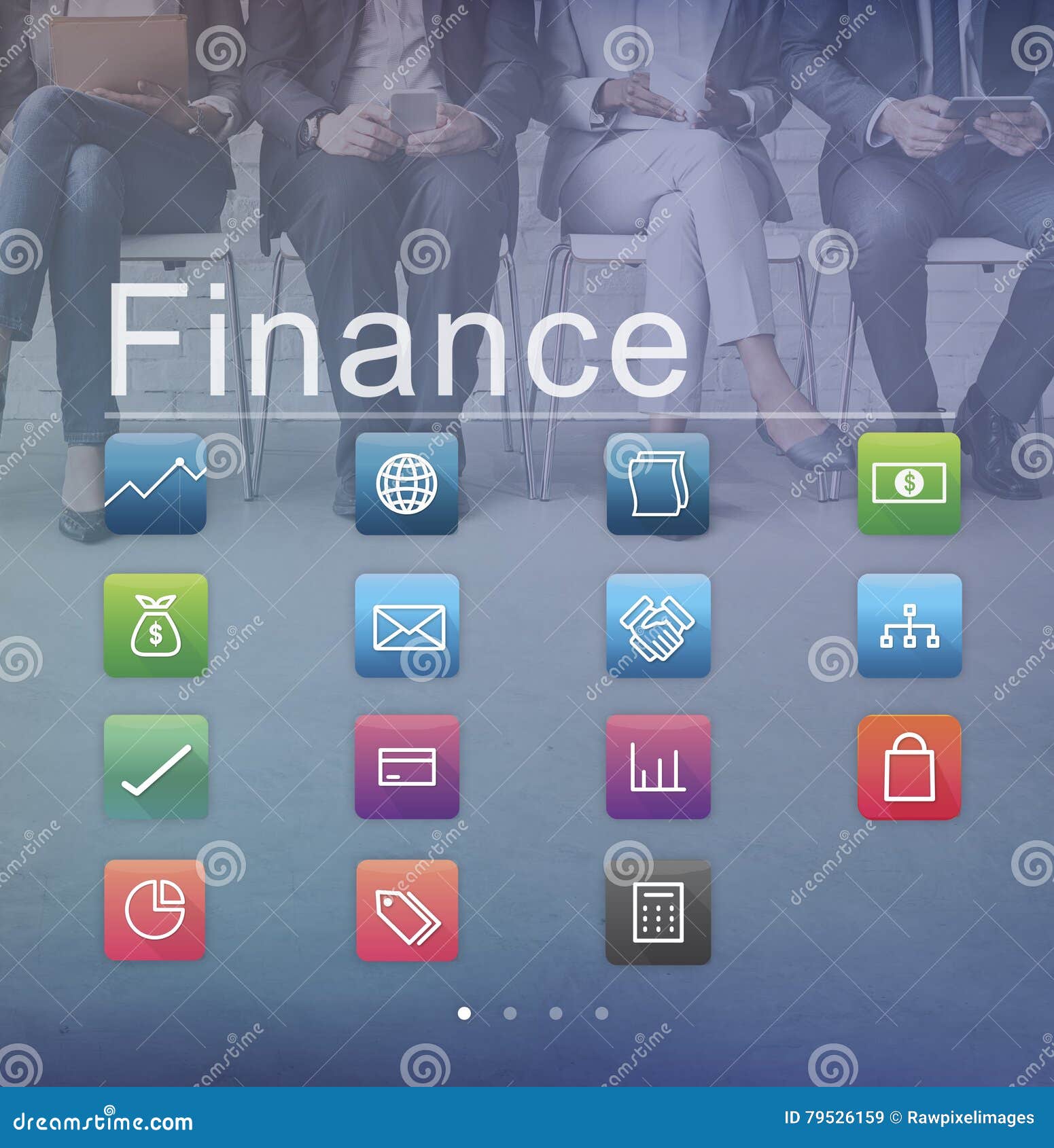 Finance Economy Application Investment Graphic Concept Stock Image ...